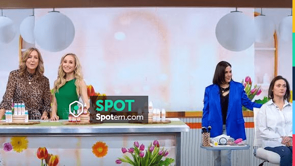 Alice + Olivia Chara Croc-Embossed Minidress worn by Whitney Bower as seen in Good Morning ...