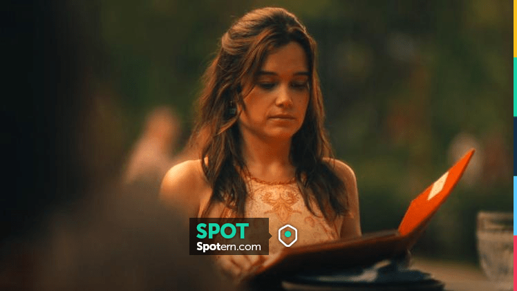 Zimmermann Cutout Paisley-Print Linen Halterneck Maxi Dress worn by ...