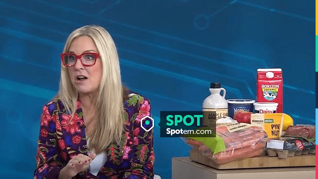 Boden Marylebone Velvet Blazer worn by Jennifer Jolly as seen in Today ...