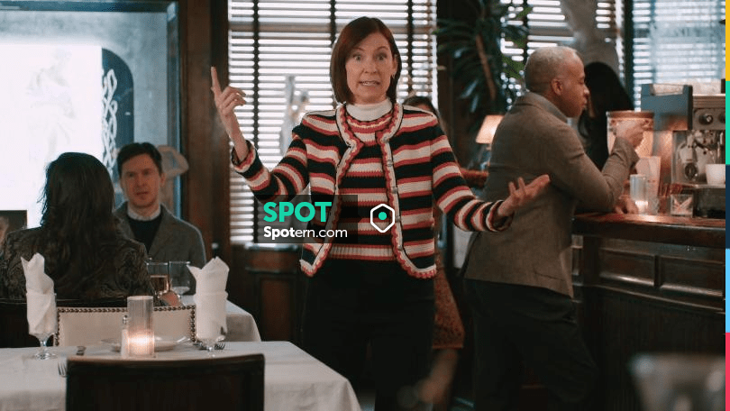 Veronica Beard Jensie Knit Vest worn by Elsbeth Tascioni (Carrie ...