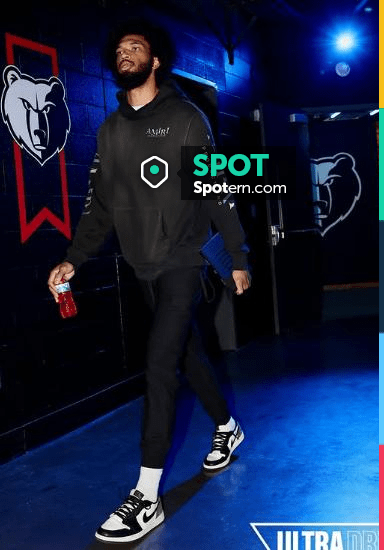 Sweat à capuche Amiri Black Theatre Masks porté par Marvin Bagley III ...