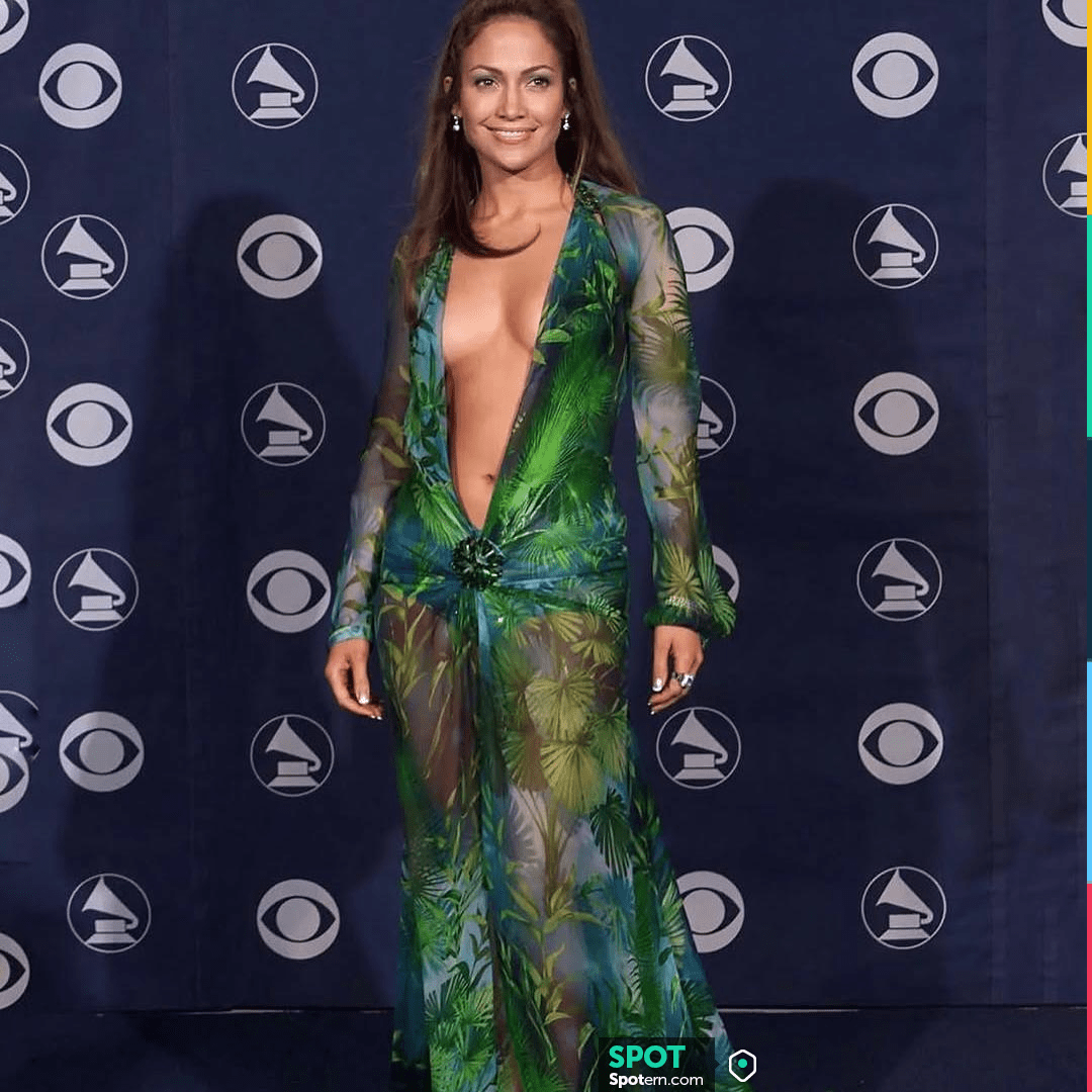 Versace Jungle dress- Jlo worn by Jennifer Lopez on the Instagram ...