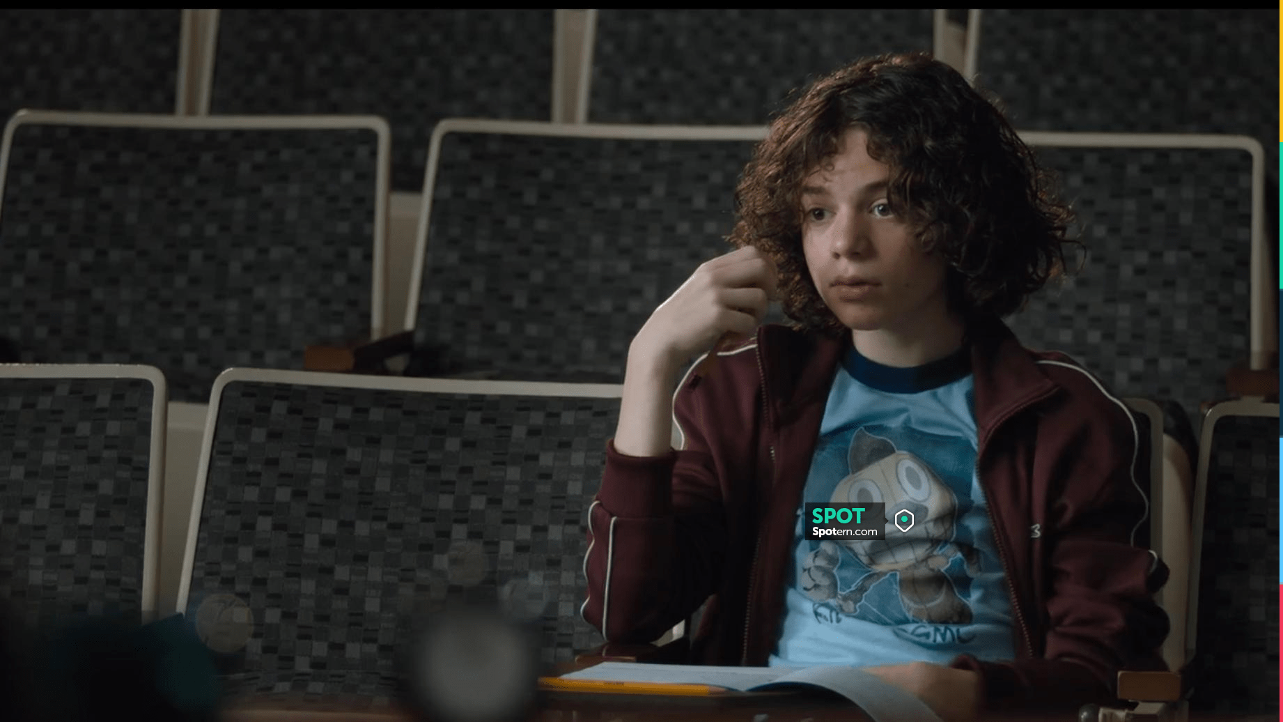 Robot Kid Cosmo T-Shirt worn by Christopher (Woody Norman) in The ...