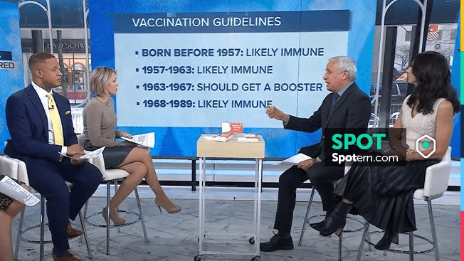 Rag & Bone Elizabeth Cable Vest in Ivory worn by Natalie Azar as seen ...