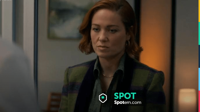 Rachel Comey Mensy Shirt Pepper Green worn by Angie Polaski (Erika ...