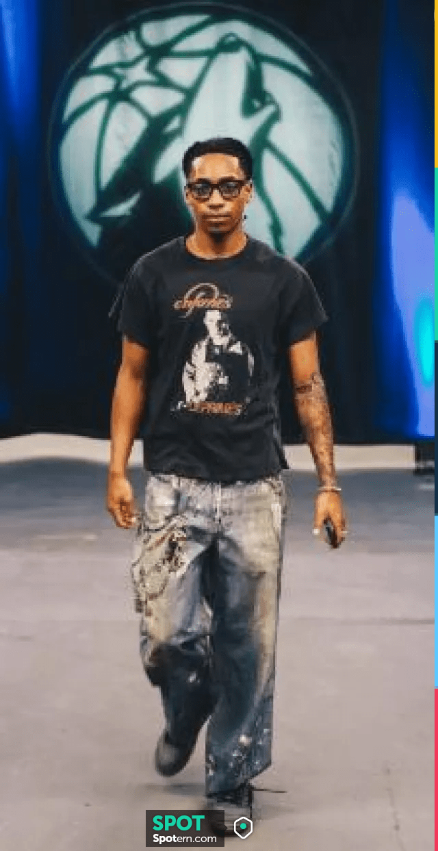 Jordan 5 Retro x Off-White 'Muslin' worn by Rob Dillingham on the ...