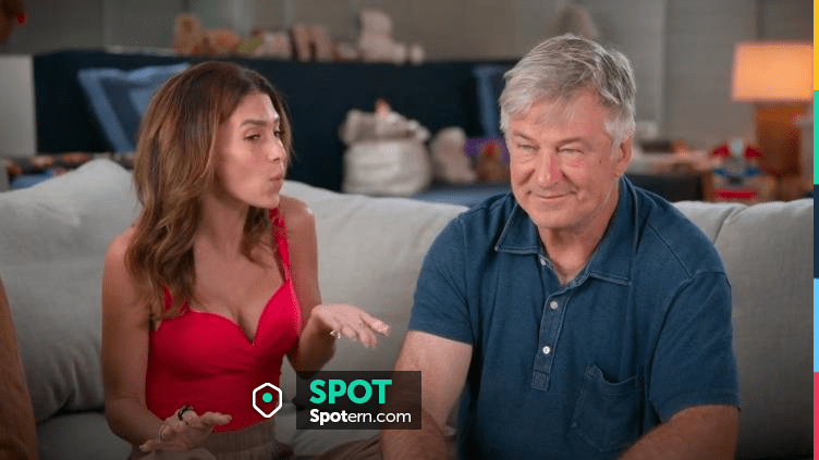 Anne Cole Twist Front Underwire Tankini Swim Top worn by Hilaria ...