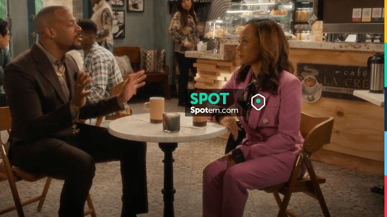 Boss Ilmaia Abstract Print Blouse worn by Ivy (Essence Atkins) as seen ...