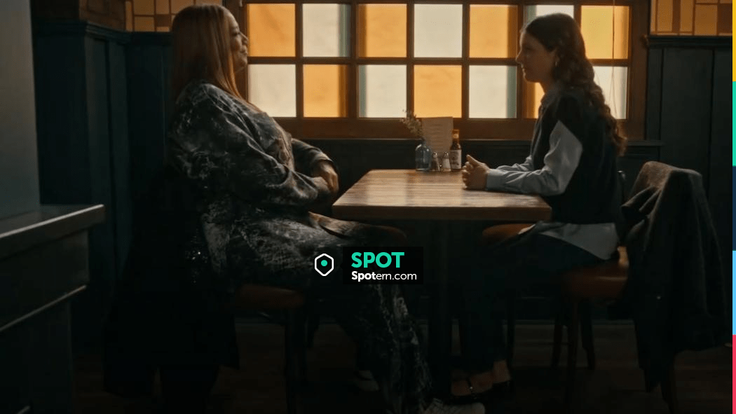 Alexander McQueen Abstract-Print Trousers worn by Robyn McCall (Queen ...