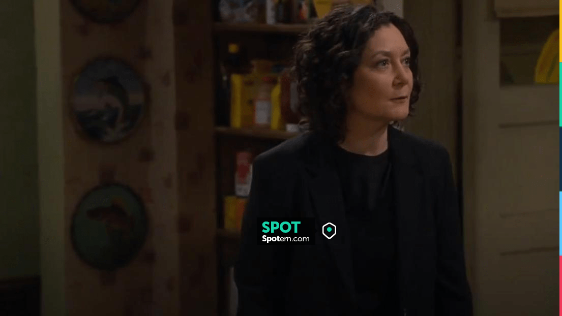 Theory Carissa Blazer worn by Darlene Conner (Sara Gilbert) as seen in ...