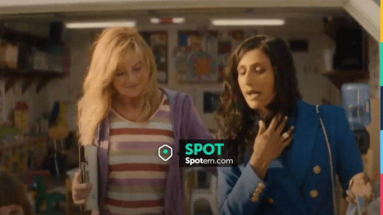 Madewell Gavin Multicolor Striped Tee worn by Kristine Barnett (Ellen ...