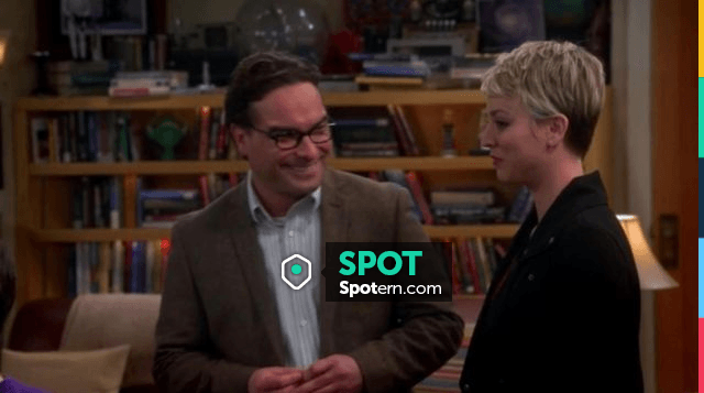 The blue shirt and striped Leonard Hofstadter (Johnny Galecki) The Big ...