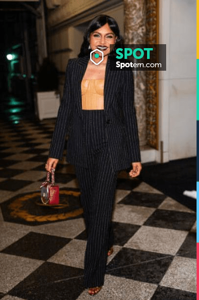 Ashna Mehta Basketball Hoop Earrings worn by Mindy Kaling in ...