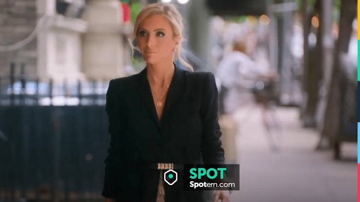 Khaite Julius 20mm Patent Belt worn by Taylor Middleton Scavo as seen ...