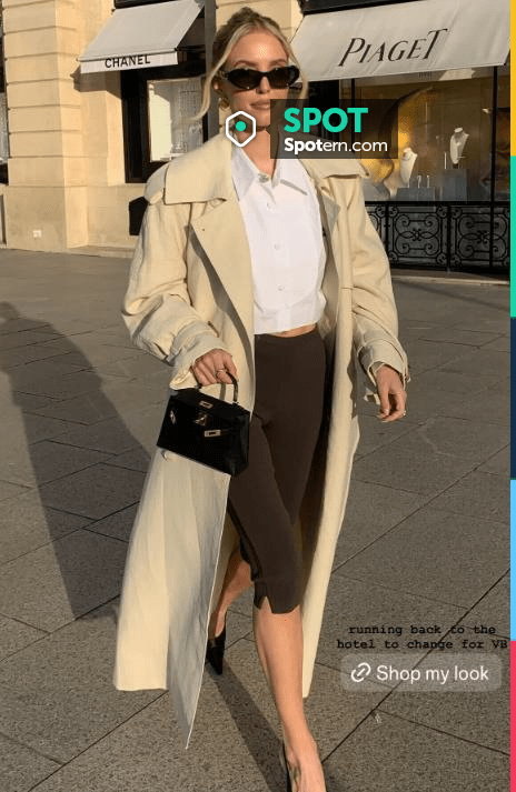 Heaven Mayhem Tabi Gold worn by Leonie Hanne on her Instagram Story on March 8, 2025 | Spotern