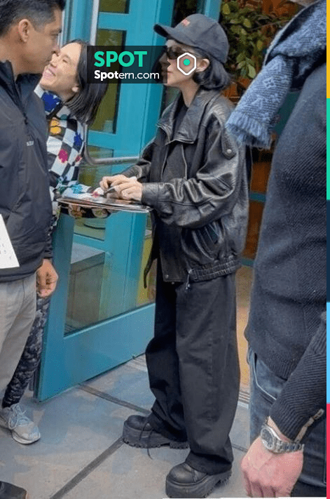 Gafas de sol Balenciaga Razor Cat usadas por Lady Gaga en Nueva York el ...
