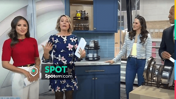 Celine Medium Triomphe Belt in Taurillon Leather Black worn by Kaylee Hartung as seen in Today ...