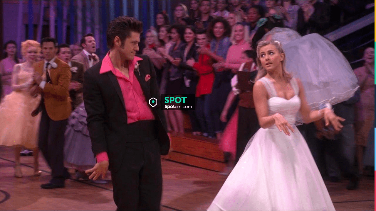 Pink and Black Prom Suit worn by Danny Zuko (Aaron Tveit) in Grease ...