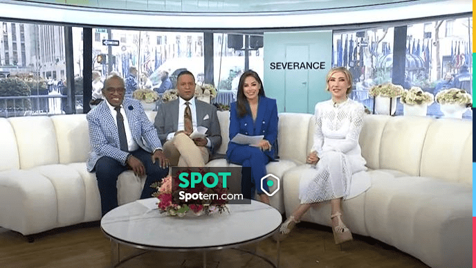 Veronica Beard Renzo Crop Pants worn by Kaylee Hartung as seen in Today ...