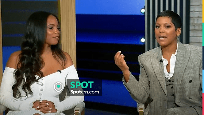 Self Portrait Striped Dress worn by Sierra Mayhew as seen in Tamron ...