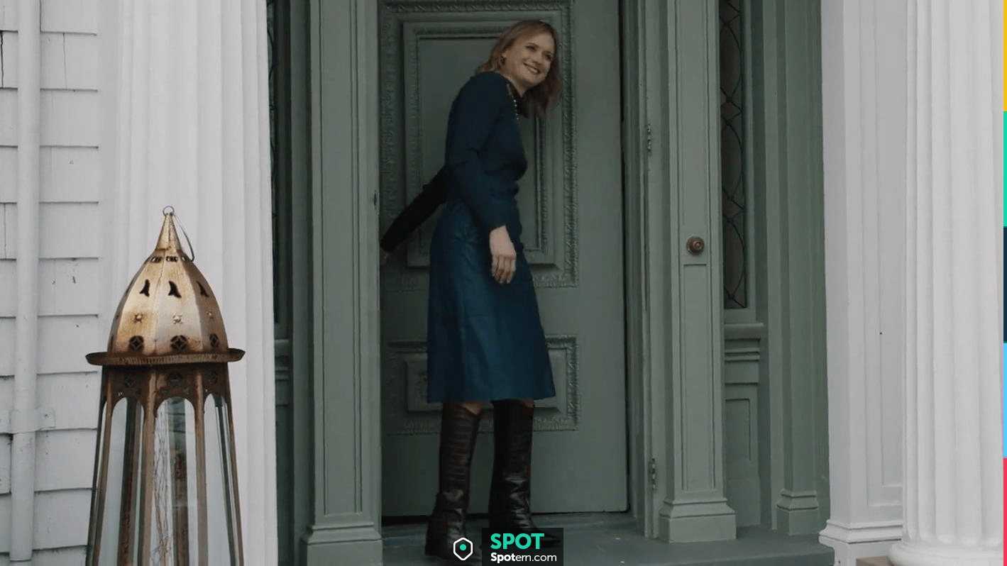 SCHUTZ Women's Analeah Boots worn by Claire Scott (Rebecca Brooksher ...