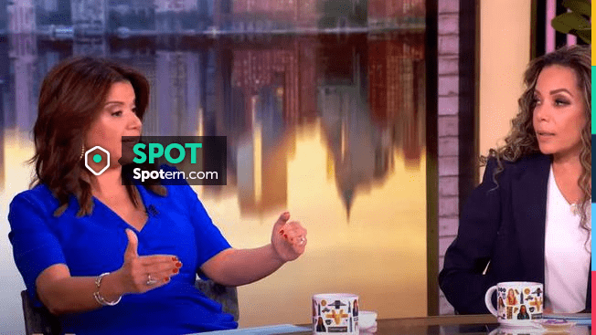 Jennifer Miller Beaded Spiral Hoop Earrings worn by Ana Navarro as seen ...
