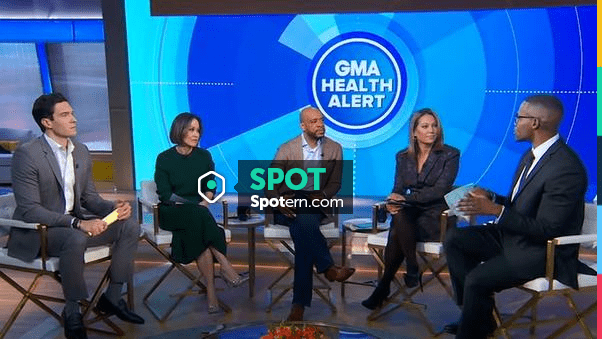 Sezane Sami Jumper worn by Eva Pilgrim as seen in Good Morning America ...