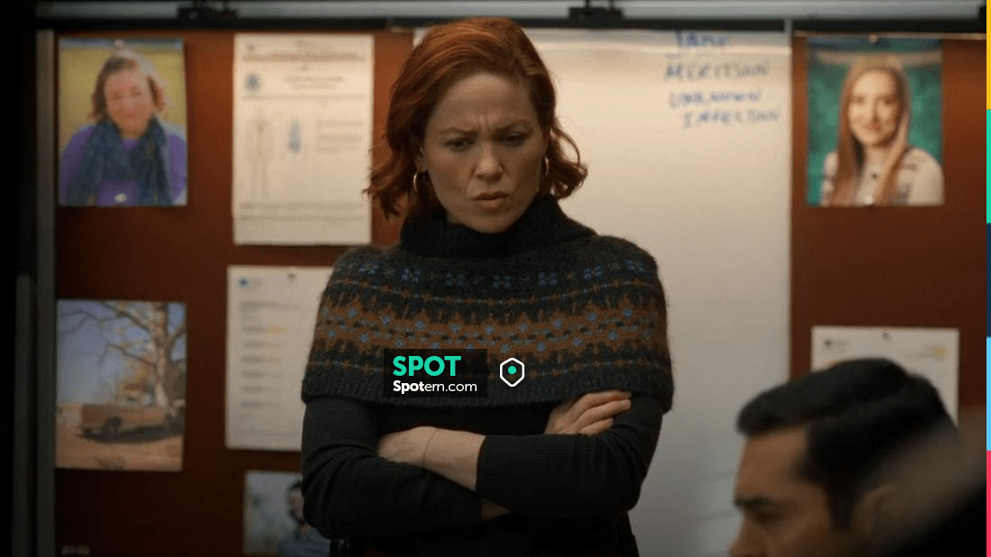 Rachel Comey Corey Balaclava Caplet worn by Angie Polaski (Erika ...