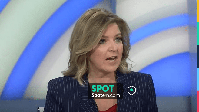 J. Crew Vivienne Blazer worn by Christine Romans as seen in Today on ...