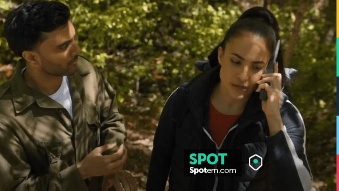 Athleta Aire Puffer Vest worn by Marianne Feriera (Nicola Correia ...