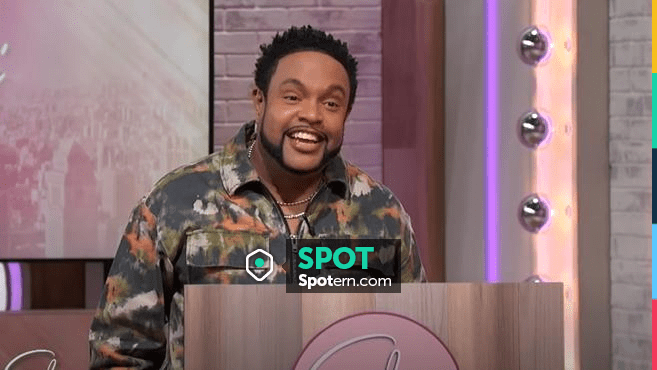 Forever 21 Watercolor Print Zip-Up Jacket worn by Jawn Murray as seen ...