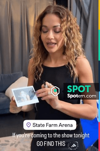 Oura Ring Gen3 worn by Rita Ora on Her Instagram Story post on April 11 ...