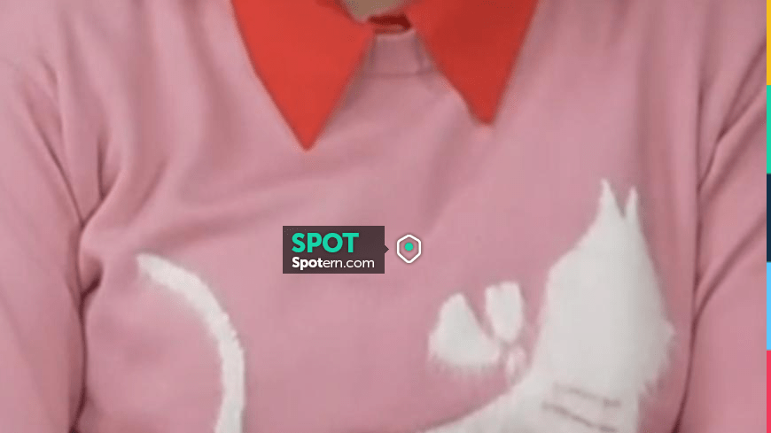 Pink Cat Print Sweater worn by (Bryce Dallas Howard) in Access ...