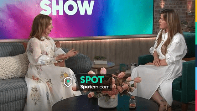 Zimmermann Natura Maxi Skirt worn by Geri Halliwell as seen in The ...