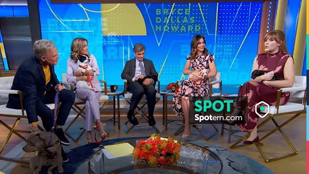 Johanna Ortiz Running Horses Dress worn by Bryce Dallas Howard as seen ...