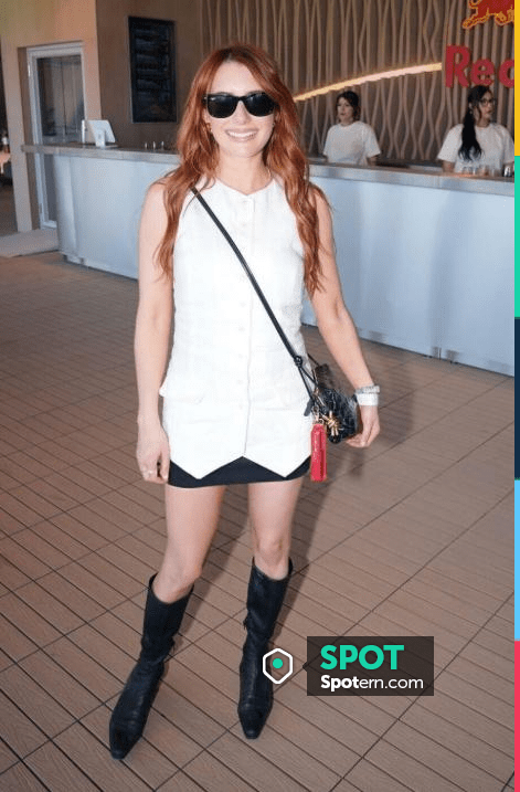 Bared Remiz Boots worn by Emma Roberts on Red Bull Mirage Story on ...