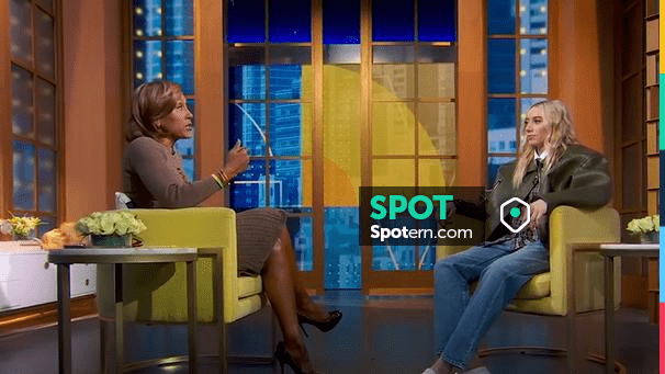 The Frankie Shop Enora Faux Leather Jacket worn by Paige Bueckers as ...