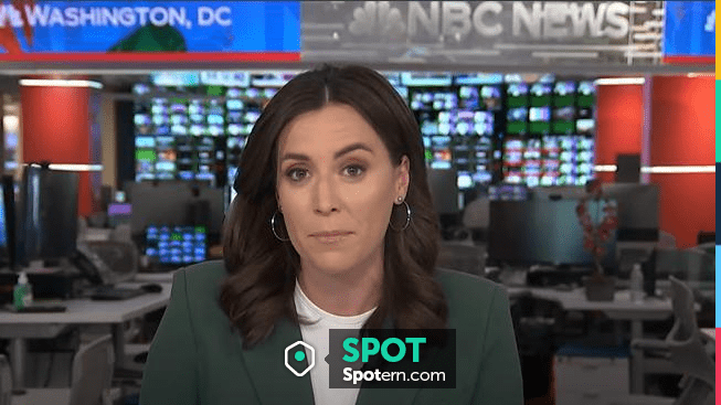 Veronica Beard Kona Dickey Jacket worn by Hallie Jackson as seen in ...