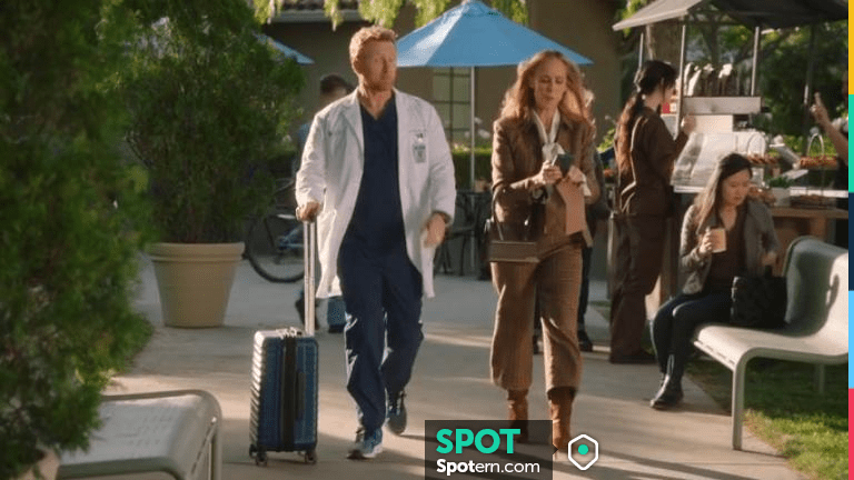 Gianvito Rossi Dunn Suede Ankle Boots worn by Teddy Altman (Kim Raver ...