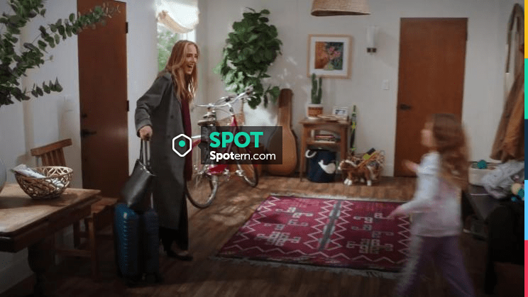 Open Edit Oversize Double Breasted Plaid Trench Coat worn by Teddy ...