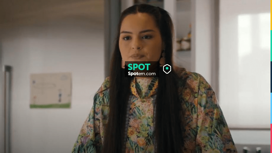 Warren Steven Scott Pink Dangle Earrings worn by Siaja (Anna Lambe) as ...