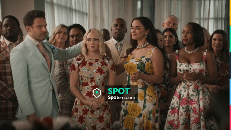 Rachel Gilbert Thea Embellished Tulle Maxi Dress worn by Alice ...