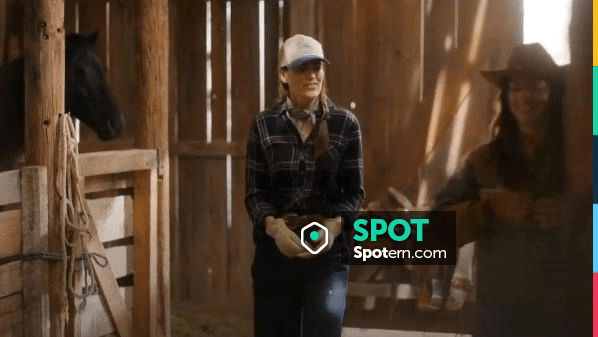 Ariat Floral Tooled Sunflower Concho Belt worn by Angie O'Grady(Lauren ...