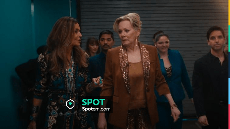 Farm Rio Blossom Tapestry Dress worn by Diana (Polly Draper) as seen in ...