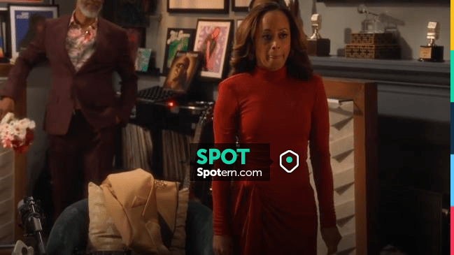 Cinq à Sept Johnson Long-Sleeve Knit Mini Dress In Rosewood worn by Ivy ...