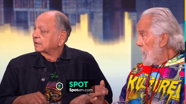 Ed Hardy by Christian Audigier Jeweled Tiger Shirt worn by Cheech Marin ...