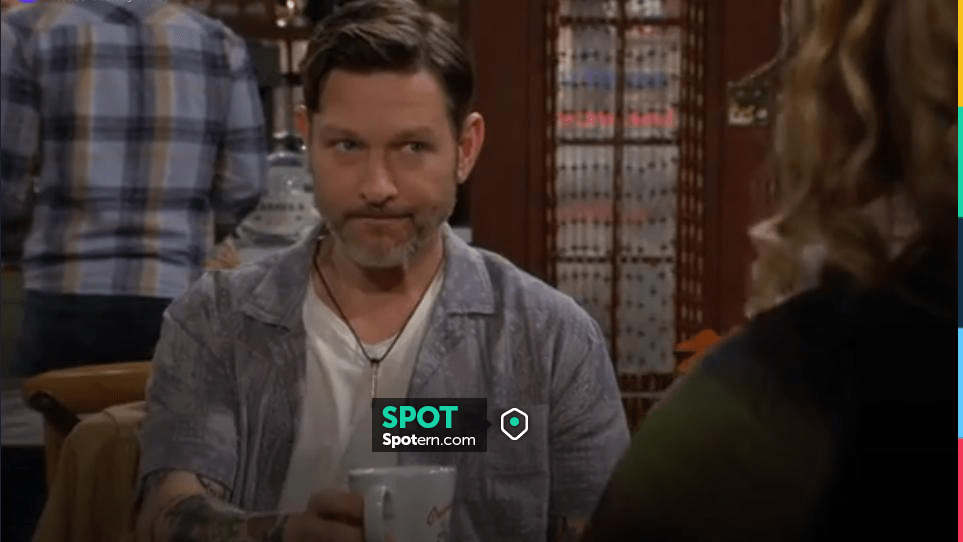 Rails Ace Shirt in Patchwork Bandana worn by Daniel Romalotti (Michael ...