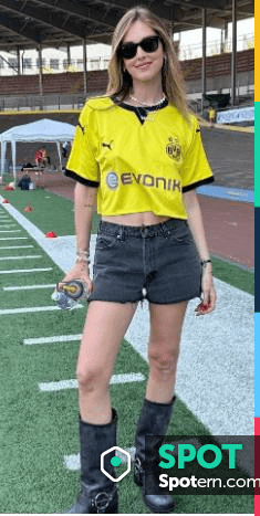 Miu Miu Leather Biker Boots worn by Chiara Ferragni on her Instagram ...