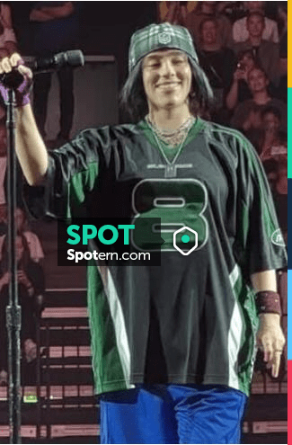 Supreme Martine Rose Football Jersey worn by Billie Eilish at Hit Me ...