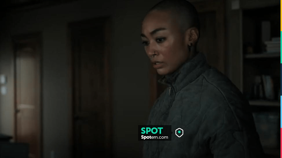 Zara Collection Padded Jacket worn by Storm Reid as seen in The Last of ...